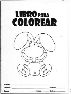 LIBRO PARA COLOREAR ~ Educación Preescolar