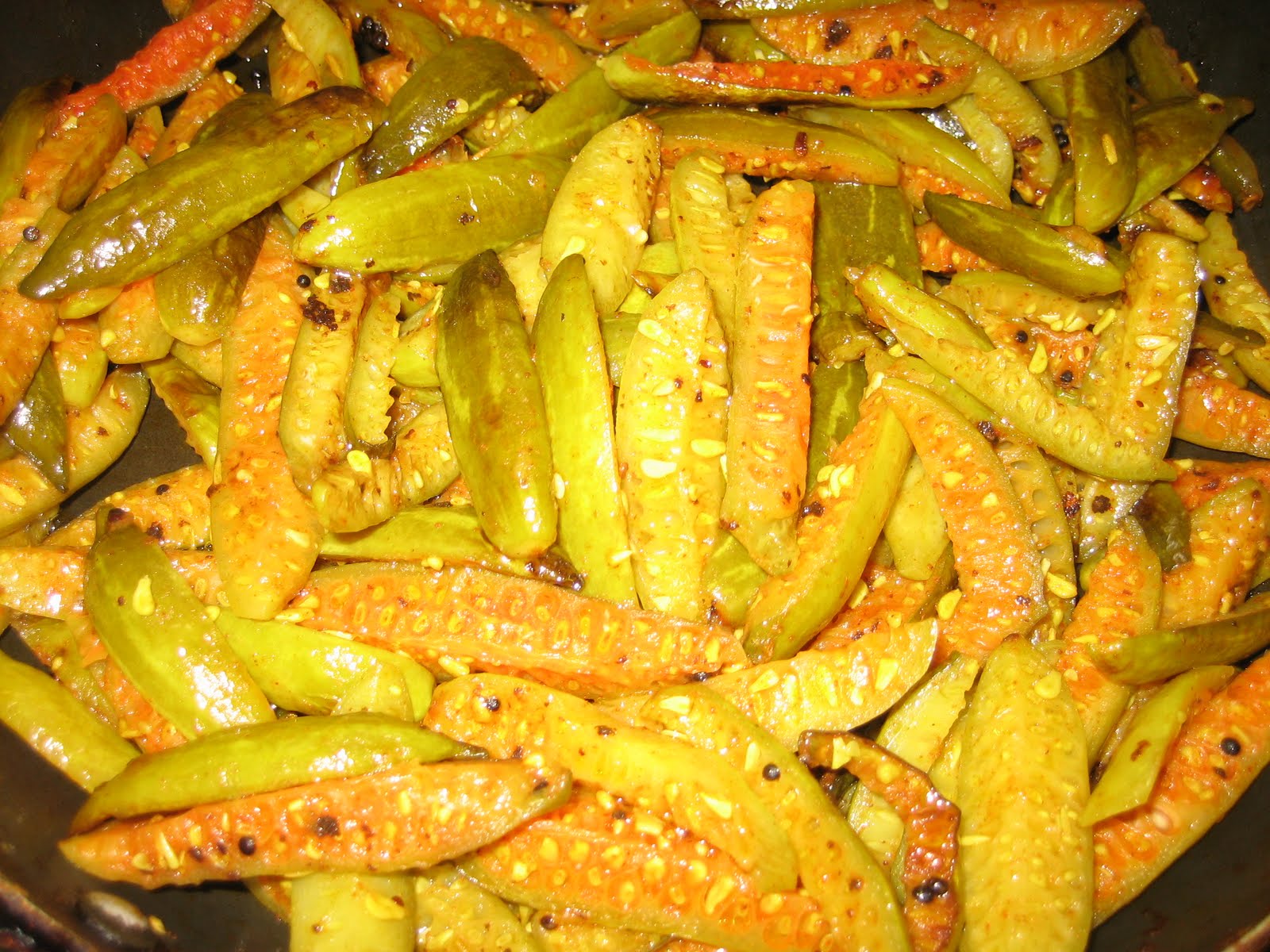 LAKSHMI'S INDIAN CURRY: KOVAKKAI ROAST