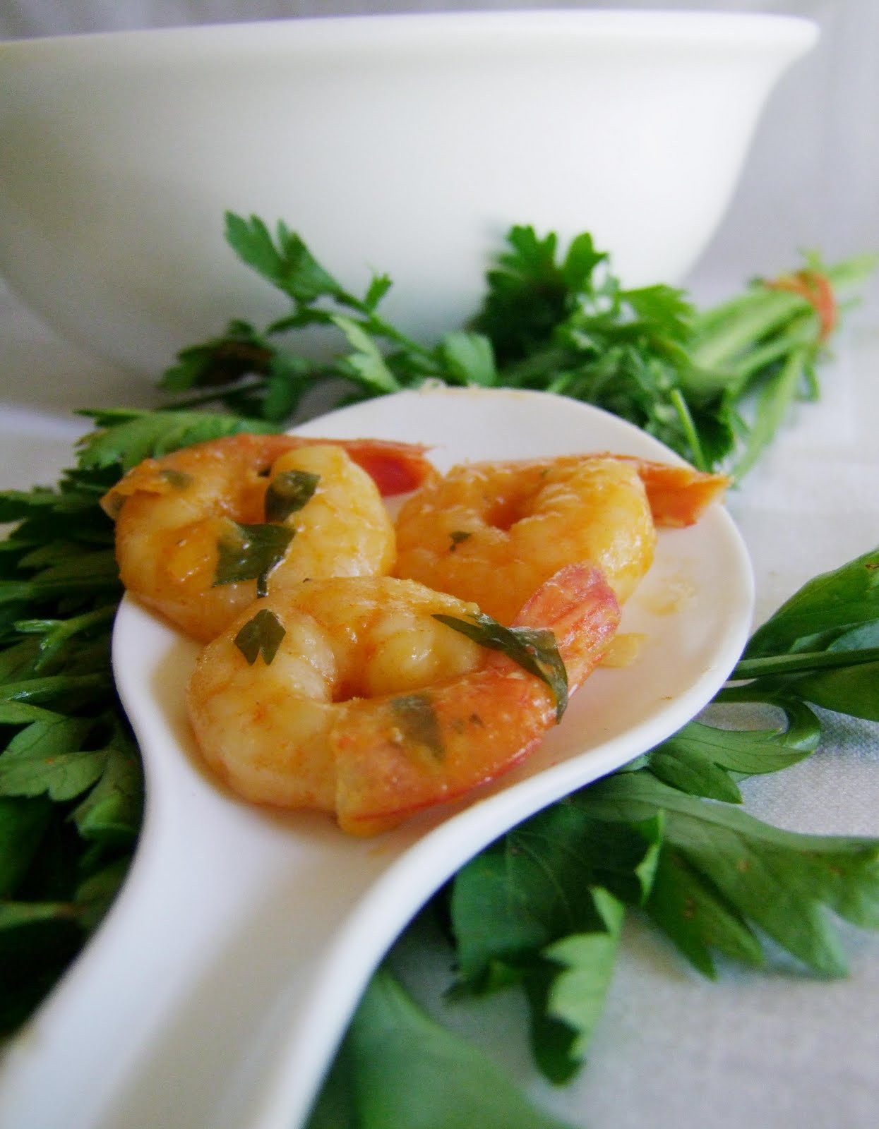 Tristo cuda: Kozice- Gambori sa bijelim lukom (Garlic prawns)