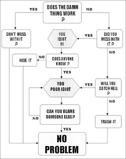 Idiot flow chart