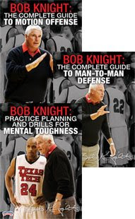 Bob Knight: Motion Offense, Man to Man Defense, Practice Planning ...
