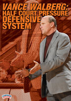 Basketball Coaching Dvds: Vance Walberg: Half-Court Pressure Defensive ...