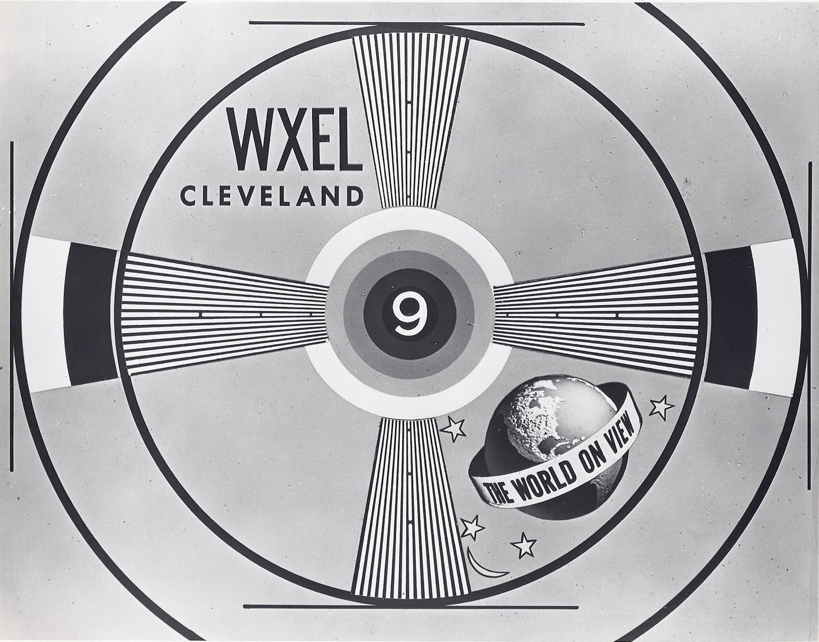 Vintage WXEL 1949 Photo Page