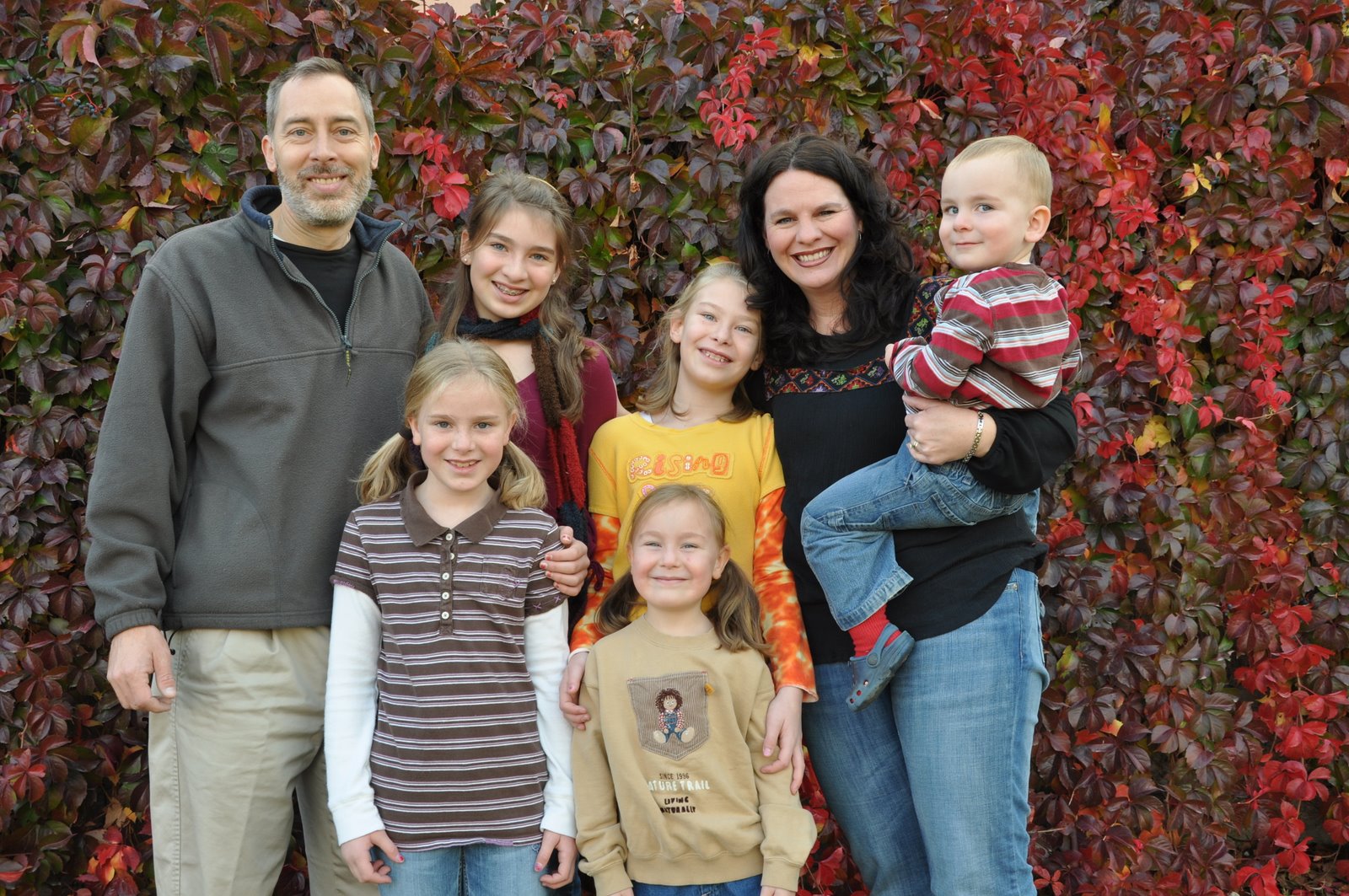 The Campbell Clan Blog: Fall Photo Shoot: Family of 7