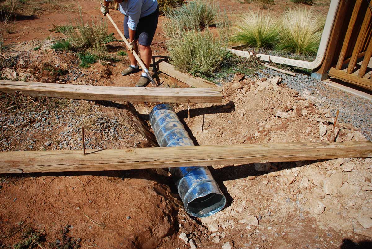 The 7MSN Ranch: Lucy and Ethel build a culvert