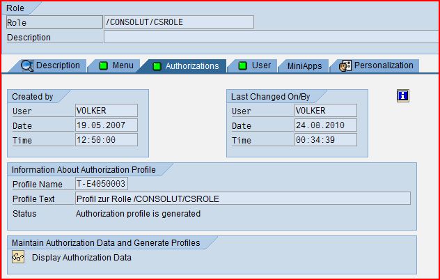 Sap Learning And Practical Solutions Profile Creation Using Tcode Pfcg