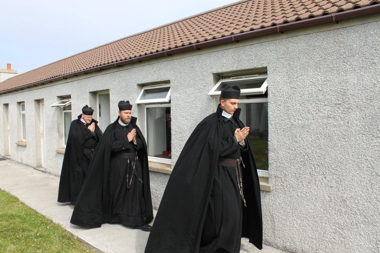Transalpine Redemptorists at home: Final Profession on Papa Stronsay
