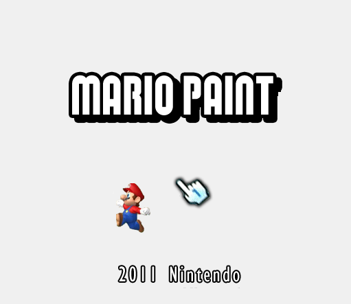 Mario Paint Wii