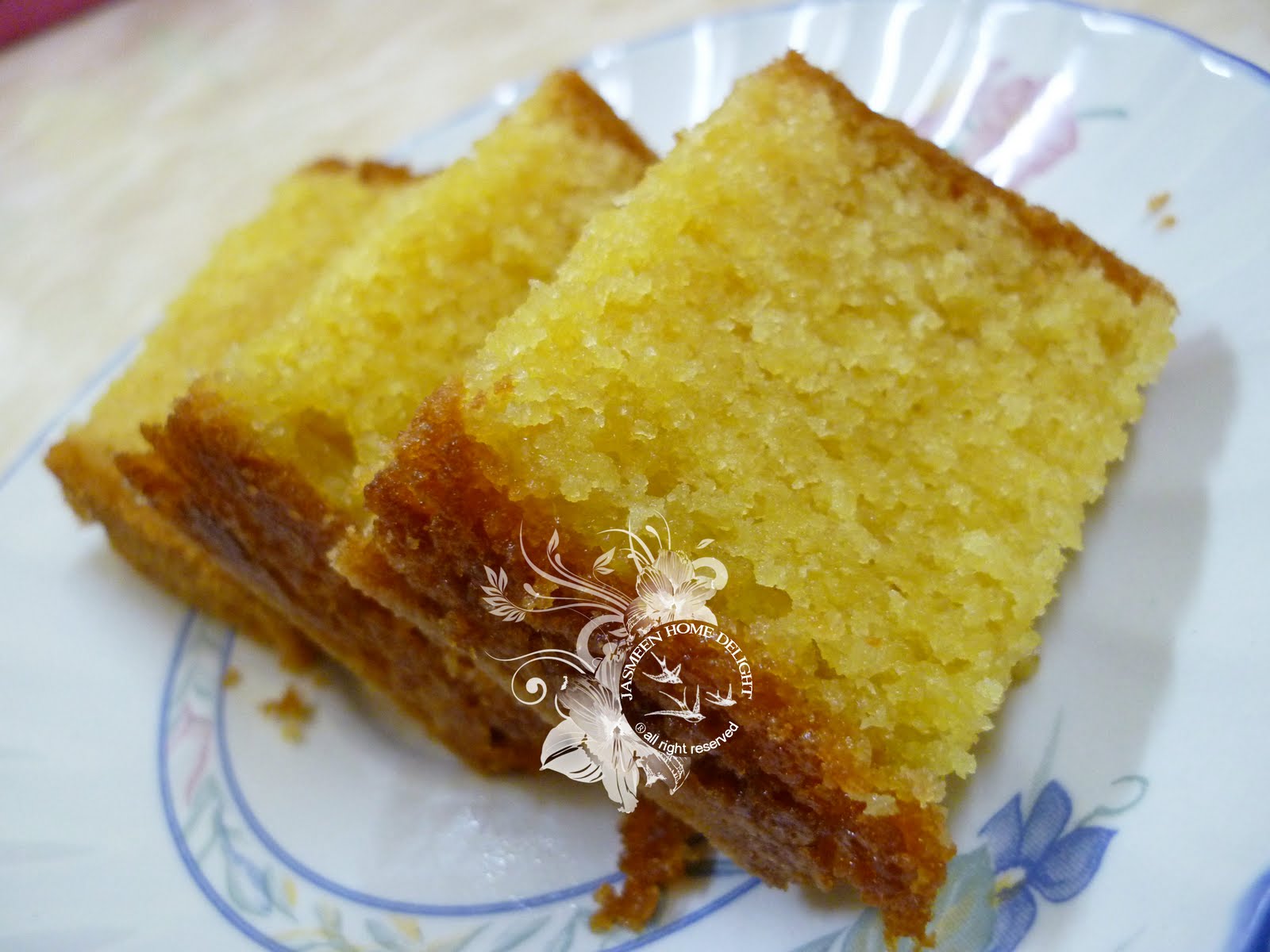 Jasmeen's Kitchens.: Kek Butter Tradisional