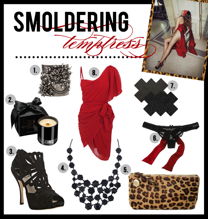 HAUTE HEAT: THE SMOLDERING TEMPTRESS - Triple Max Tons