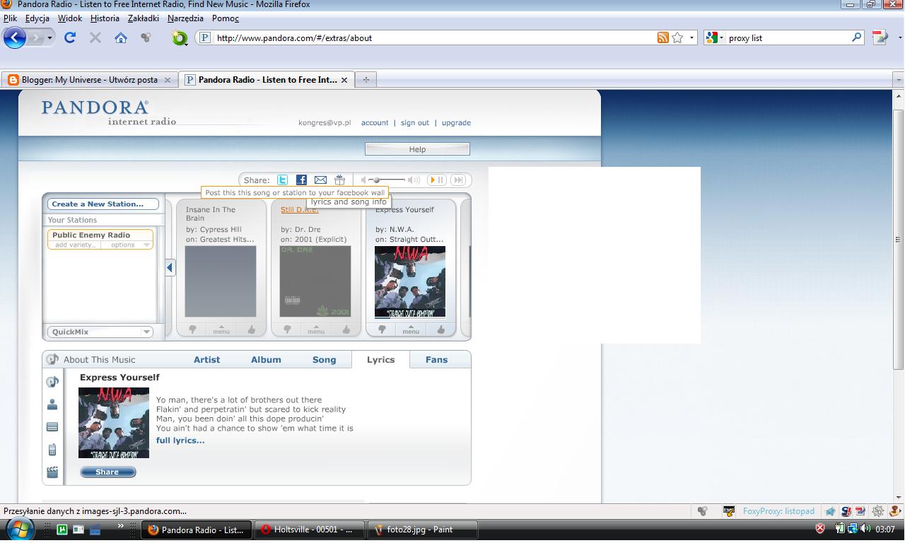 Pandora Genome Project: Jak złamać blokadę Radia Pandora w 10 minut