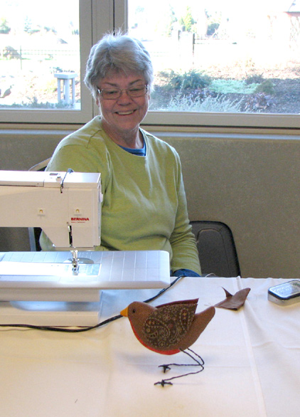 AND SEW IT GOES: The bird class...