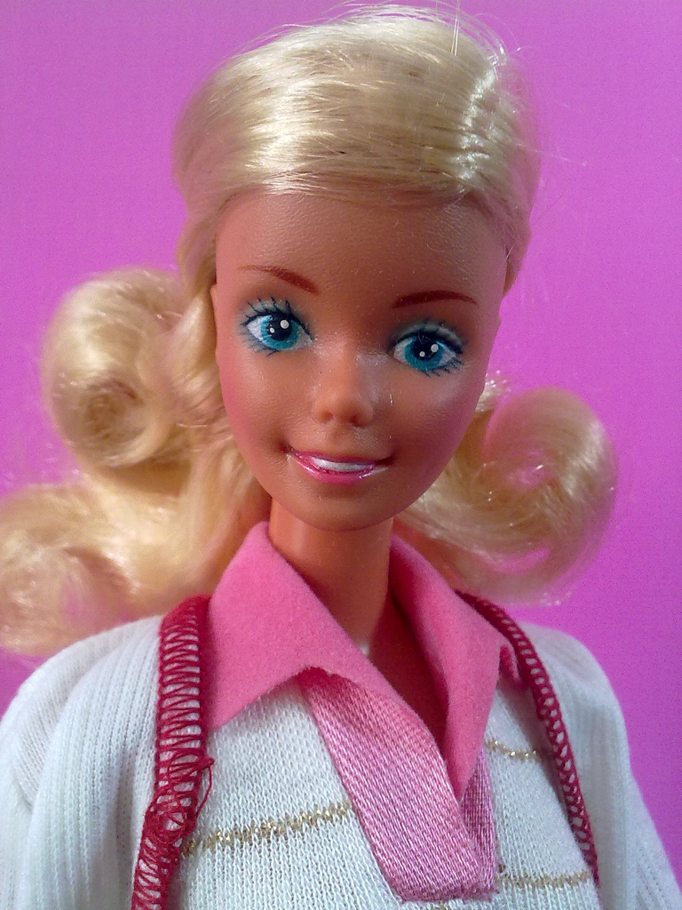 SPRINKLES AND PUFFBALLS: Barbie Make Up and Hair