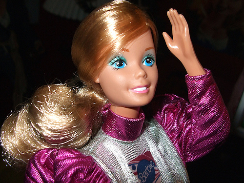 SPRINKLES AND PUFFBALLS: Barbie Make Up and Hair