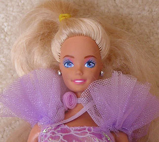 SPRINKLES AND PUFFBALLS: Barbie Make Up and Hair