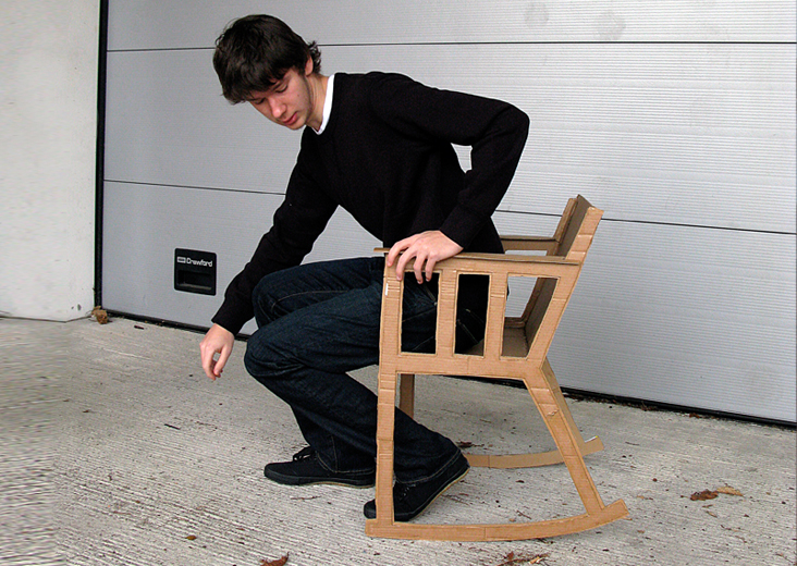 If It's Hip, It's Here (Archives): Baby Cradle Becomes Two Rockers When ...