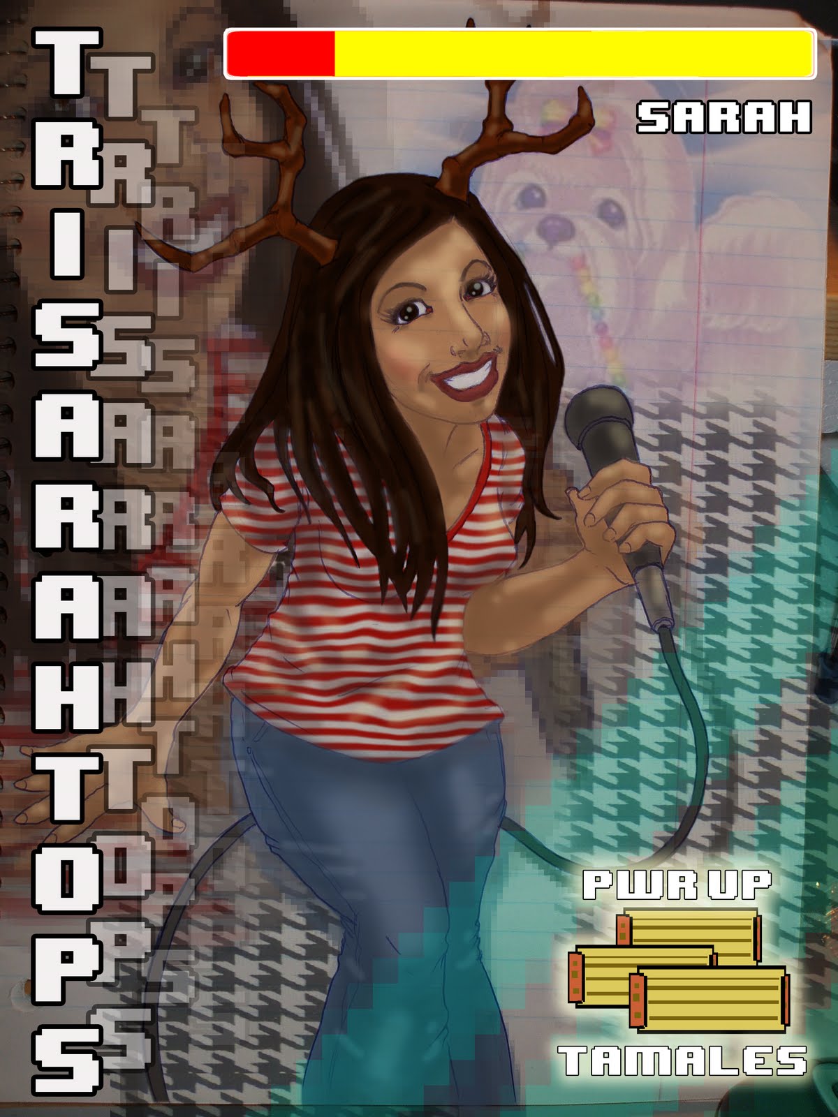 alexpascualart: Sarah - Tri-sarah-tops