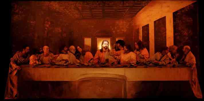 Tableau Vivant Last Supper