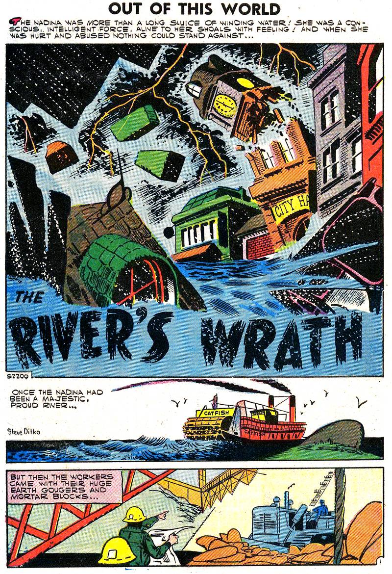 Ditko Comics: Unusual Tales - The River's Wrath