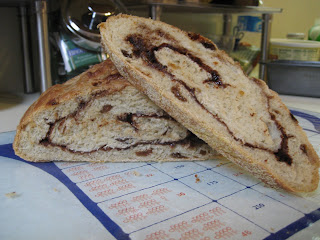 Sourdough Cinnamon Raisin Bread - Vegan Nom Noms