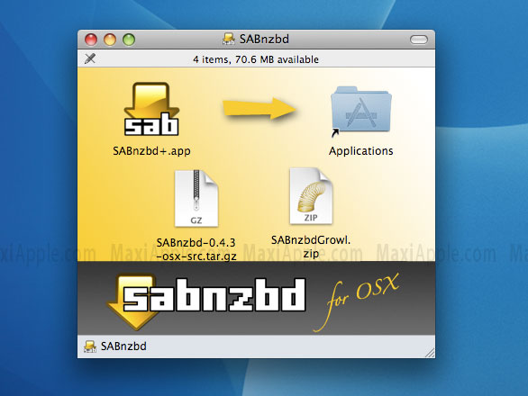 SABnzbd+ Mac OSX : Client NZB / News Groupes (gratuit) - MaxiApple.com