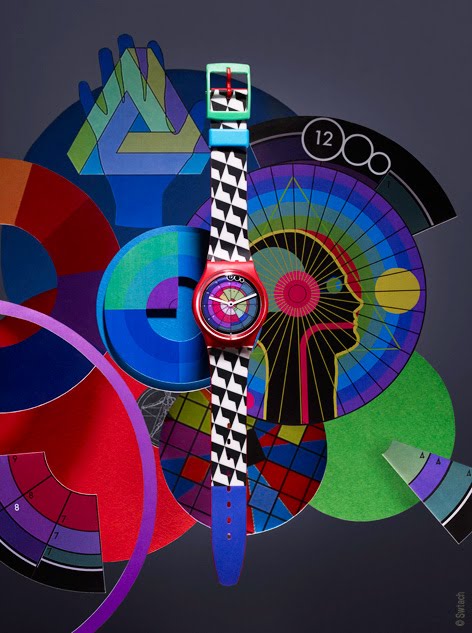 Montres Swatch par Gary Card - MaxiTendance