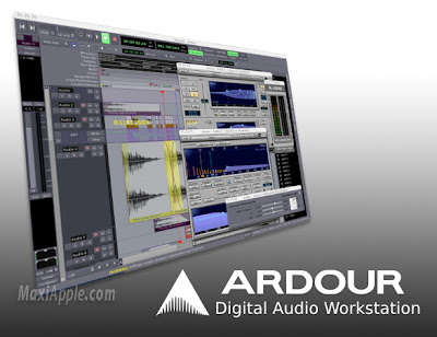 Ardour OSX : Excellent Sequenceur Pro (gratuit) - MaxiApple