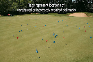 Northmoor Country Club Golf Course Operations: Destructive Ball Marks