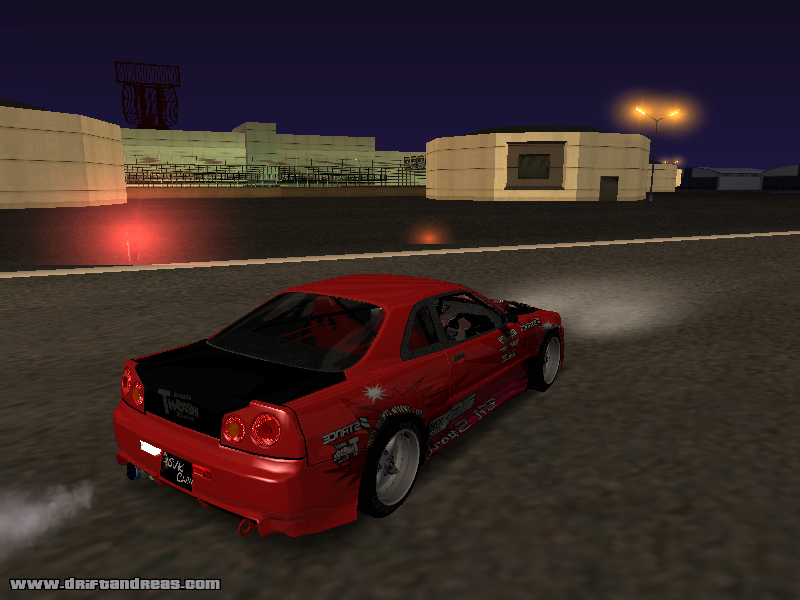 SVK Clan Drifters: Nissan Skyline R34 Garage Trash Race