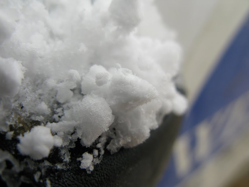 Looking For Detachment: Seen in the Field: Mud Cracks with Snow and ...