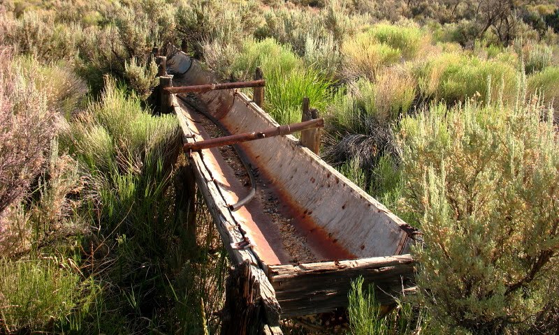 Looking For Detachment: Things You Find in the Field: Old Trough