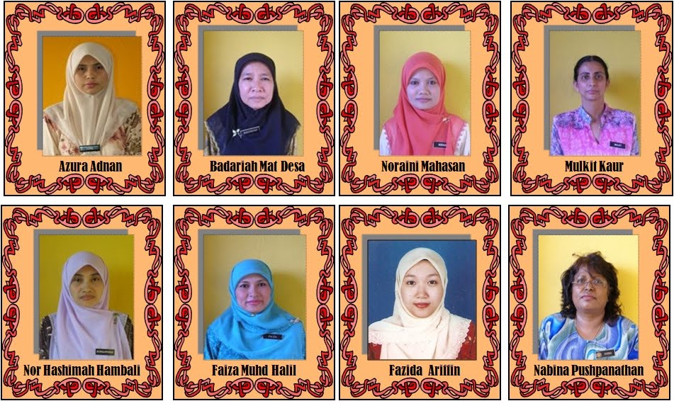 SK TAMAN RAKAN: Senarai Guru