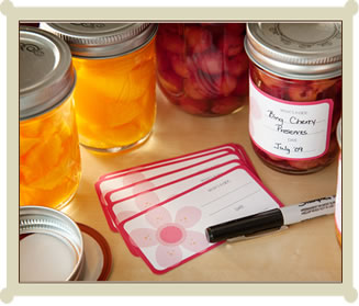 Mountain Home Quilts: Canning 101: Labeling