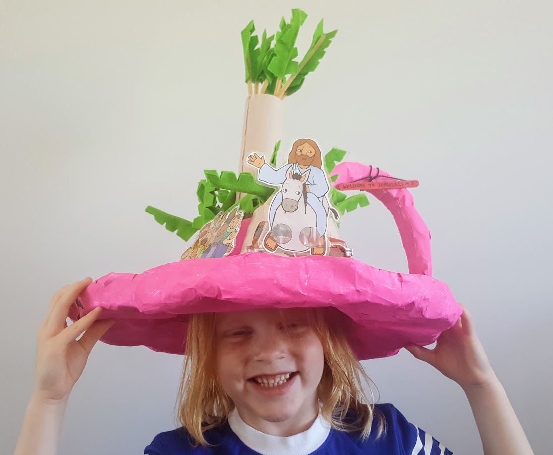 Faith and Felt Obsession: Hosanna! Palm Sunday Easter Bonnet