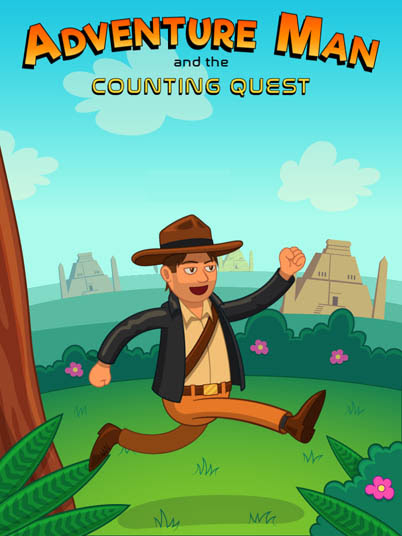 Game: Adventure Man and the counting quest - EFL Kids