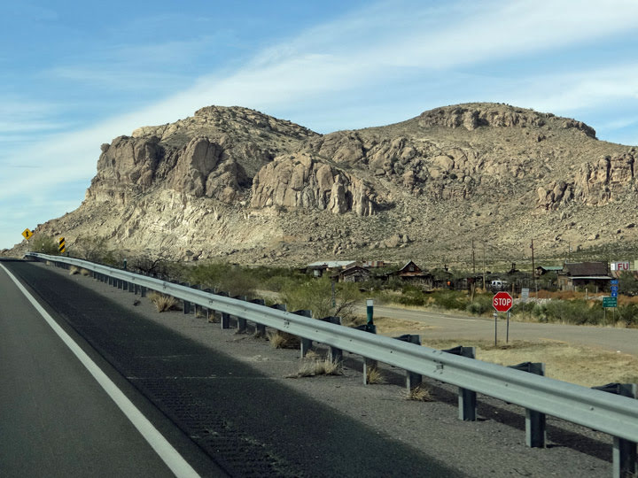 Reflections From the Fence: On to Deming, Texas Canyon Rest Stop ...